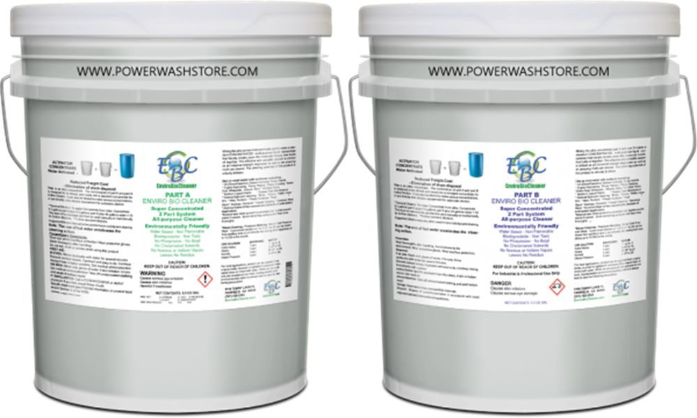 Enviro Bio Cleaner (EBC) biodegradable degreaser pressure washer ...