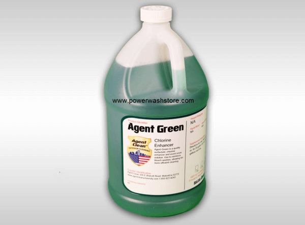Agent Green - 1 Gallon - chlorine enhancer, surfactant, scent cover ...